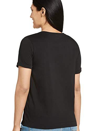 Jockey Women's Casualwear 100% Organic Cotton T-Shirt, Black, S