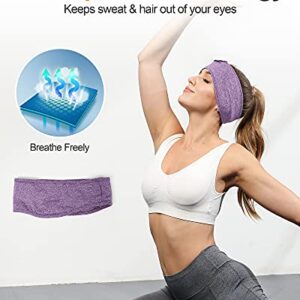 Fulext Sleep Headphones Bluetooth Headband,Sleeping Headphones Sports Headband Headphones, Long Time Play Sleeping Headsets with Built in Speakers Perfect for Workout,Running,Yoga