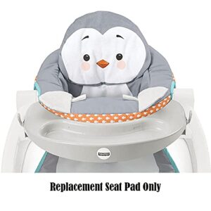 Replacement Seat for Sit-Me-Up Floor Seat ~ GKH31 ~ Fisher-Price Baby Seat with Tray ~ Replacement Pad ~ Penguin Theme