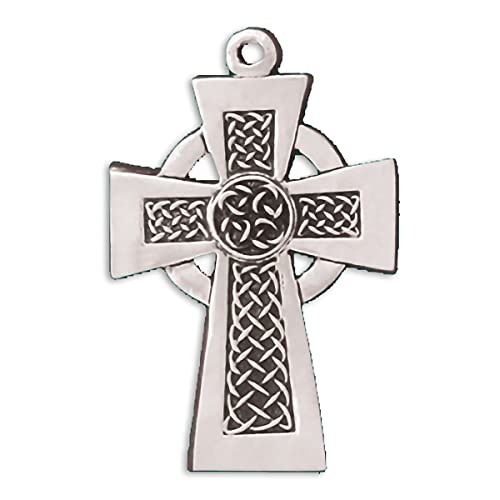 Basic Spirit Handcrafted Christmas Ornament - Celtic Cross - Home Décor, for Tree Decoration