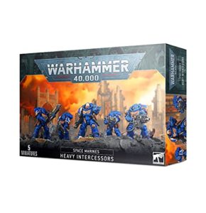 games workshop warhammer 40,000 space marines heavy intercessors, 12 years