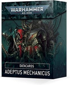 games workshop retail inc. warhammer: 40,000 datacards adeptus mechanicus