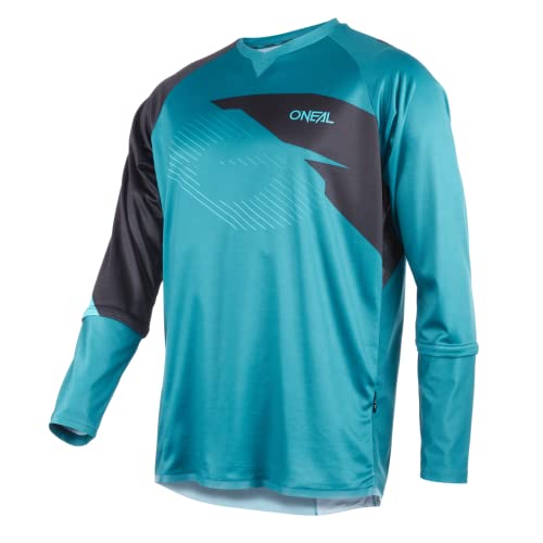 O'Neal Men's Standard Tobanga MTB Jersey, Petrol/Teal, Large