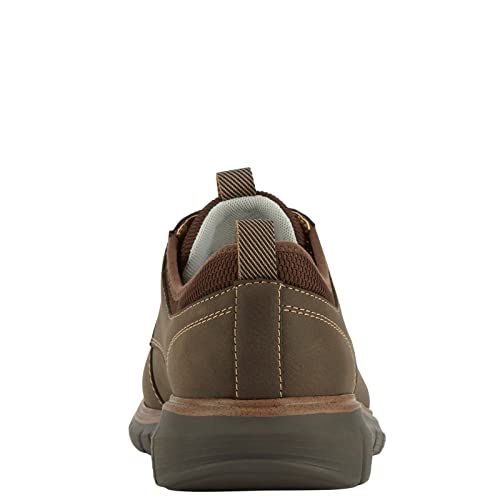 Dockers Mens Cooper SupremeFlex Casual Oxford Shoe, Dark Brown, 9.5 M