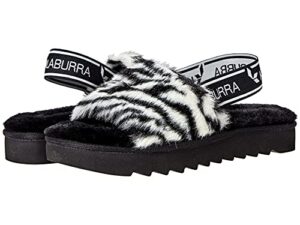 koolaburra by ugg fuzz'n ii zebra zebra 8 m