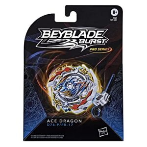 BEYBLADE Burst Pro Series Ace Dragon Spinning Top Starter Pack - Attack Type Battling Game Top with Launcher Toy