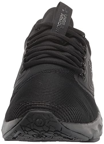 Under Armour Men's Charged Vantage 2 Road Running Shoe, Black (002)/Black, 9