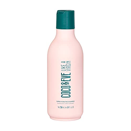 Coco & Eve Like A Virgin Super Hydrating Shampoo - Natural, Sulfate free Hair Care with Argan Oil, Coconut and Avocado Oil | For Dry Damaged, Color Treated Hair | Anti Frizz | Hair Repair (8.4 fl oz)