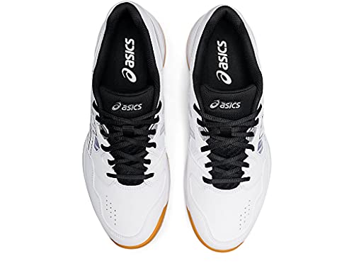 ASICS Men's Gel-RENMA Pickleball Shoes, 10.5, White/Black