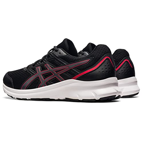 ASICS Men's Jolt 3 Running Shoes, 9.5, Black/Electric RED