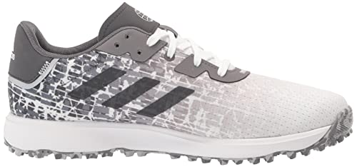 adidas Men's S2G Spikeless Golf Shoes, Footwear White/Grey Three/Grey Two, 9.5