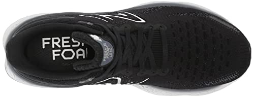 New Balance Men's Fresh Foam X 1080 V12 Running Shoe, Black/Thunder/White, 10.5 Wide