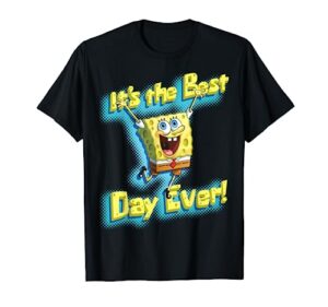 mademark x spongebob squarepants - spongebob squarepants it's the best day ever! t-shirt