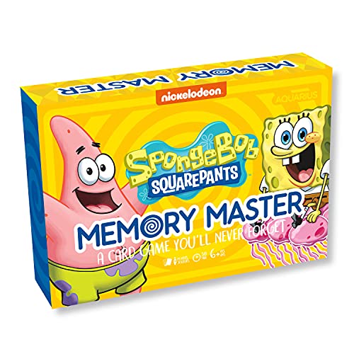 AQUARIUS - SpongeBob SquarePants Memory Master Card Game