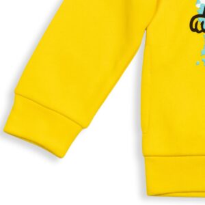 SpongeBob SquarePants Little Boys Fleece Fashion Pullover Hoodie Yellow 7-8