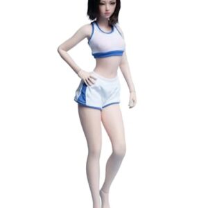 HiPlay TBLeague Seamless Action Figure Anime Body Type and Small Bust 1:6 Scale S44(Pale, with Head)