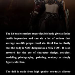 HiPlay TBLeague Seamless Action Figure Anime Body Type and Small Bust 1:6 Scale S44(Pale, with Head)