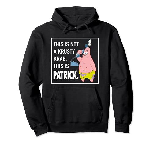 Mademark x SpongeBob SquarePants - Patrick Star - This is Not a Krusty Krab Pullover Hoodie