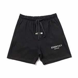 fear-of-god-essentials casual sports jogger pants unisex shorts punts comfortable sports small