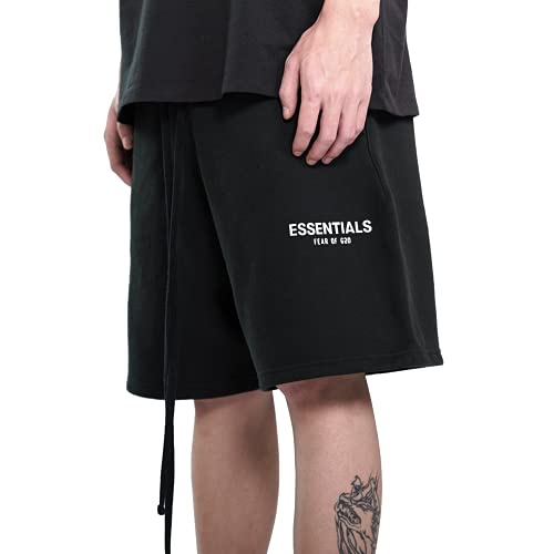 Fear-of-God-Essentials Casual Sports Jogger Pants Unisex Shorts Punts Comfortable Sports Small