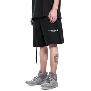 Fear-of-God-Essentials Casual Sports Jogger Pants Unisex Shorts Punts Comfortable Sports Small