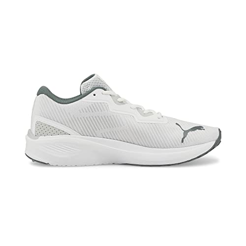 Puma Men's Aviator Profoam Sky Running Shoe, White-Dark Slate, 10