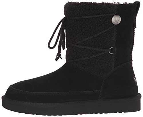 Koolaburra by UGG Women's MICHON Short Fashion Boot, Black, 9