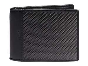 tumi donington double billfold carbon one size