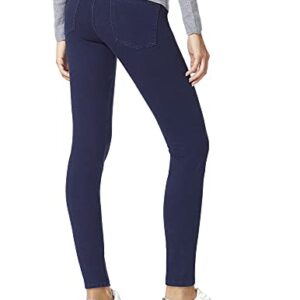 HUE Women's Super Soft Stretch High Rise Denim leggings, No Side Seams