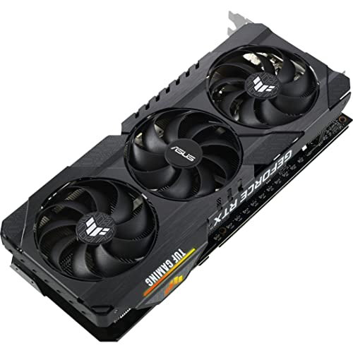 ASUS TUF Gaming NVIDIA GeForce RTX 3060 V2 OC Edition Graphics Card (PCIe 4.0, 12GB GDDR6, HDMI 2.1, DisplayPort 1.4a, Dual Ball Fan Bearings, Military-Grade Certification, GPU Tweak II)