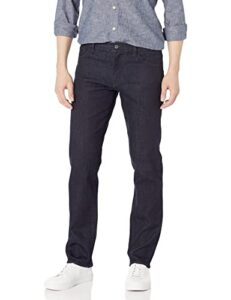 a|x armani exchange men's 5 pocket straight dark rinse, indigo denim/indigo, 31