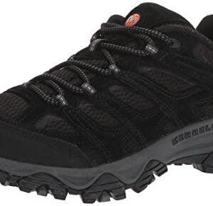 Merrell mens Moab 3 Hiking Shoe, Black Night, 10.5 Wide US