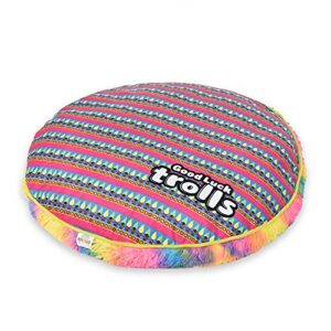 Universal Studios Trolls Good Luck Trolls Dog Napper Bed | Soft Dog Bed, Multicolor Rainbow Dog Bed | Comfortable Dog Bed for Dogs | Pet Bed, Dog Mat, Crate Bed, Puppy Bed, Trolls Dog Bed