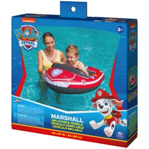 Swimways Nickelodeon Paw Patrol Marshall Inflatable Water Boat Vehicle for Kids Ages 3+