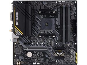 asus tuf gaming a520m-plus (wifi) amd am4 (3rd gen ryzen™) microatx gaming motherboard (m.2 support, 802.11ac wi-fi, displayport, hdmi, d-sub, usb 3.2 gen 1 type-a and aura addressable gen 2 headers)