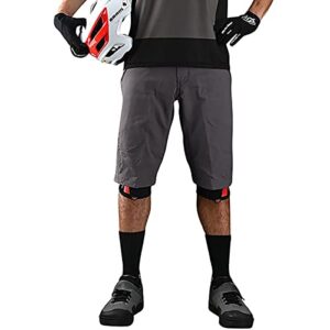 troy lee designs skyline short, no liner. mountain bike, mtb, downhill, trail, cross country, bmx riding- solid iron - 32