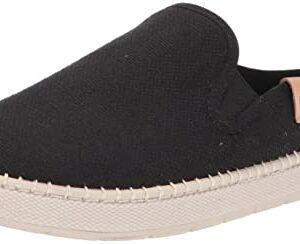 UGG Women's DELU Sneaker, Black, 8