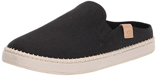 UGG Women's DELU Sneaker, Black, 8