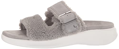 Koolaburra by UGG Women's PASEA Slide Sandal, Wild Dove, 10