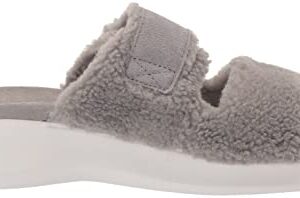 Koolaburra by UGG Women's PASEA Slide Sandal, Wild Dove, 10