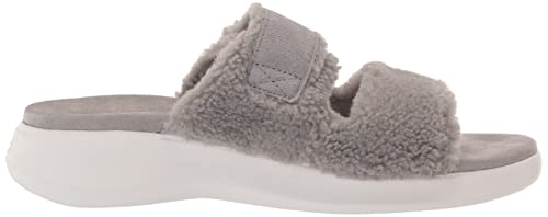 Koolaburra by UGG Women's PASEA Slide Sandal, Wild Dove, 10