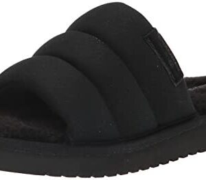 Koolaburra by UGG Men's ROMMIE Slipper, Black, 14