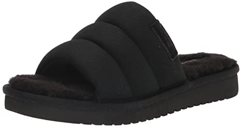 Koolaburra by UGG Men's ROMMIE Slipper, Black, 14