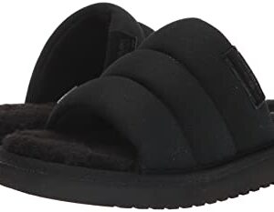 Koolaburra by UGG Men's ROMMIE Slipper, Black, 14