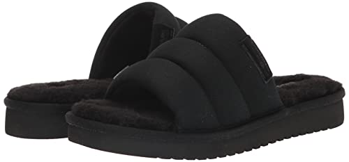 Koolaburra by UGG Men's ROMMIE Slipper, Black, 14