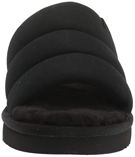 Koolaburra by UGG Men's ROMMIE Slipper, Black, 14