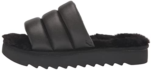 Koolaburra by UGG Women's BRB Slide Sandal, Black, 8