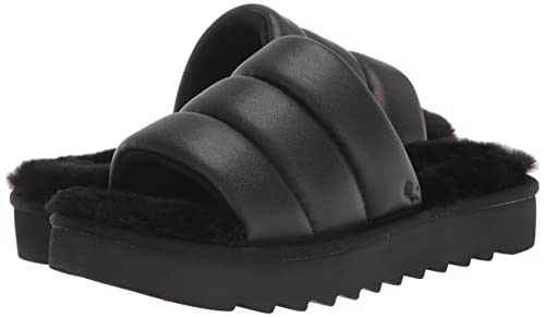 Koolaburra by UGG Women's BRB Slide Sandal, Black, 8