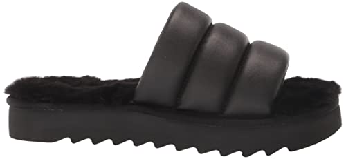 Koolaburra by UGG Women's BRB Slide Sandal, Black, 8