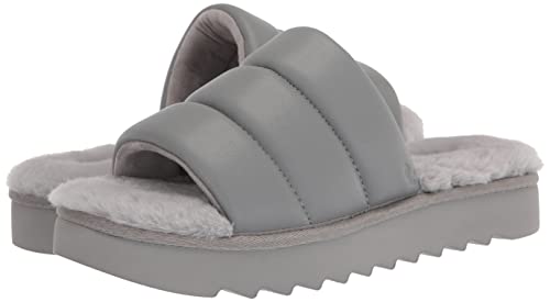 Koolaburra by UGG Women's BRB Slide Sandal, Wild Dove, 10